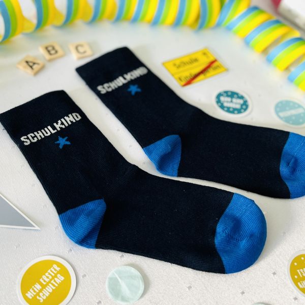 Geschenk Einschulung "Socken Schulkind" | Kindershop